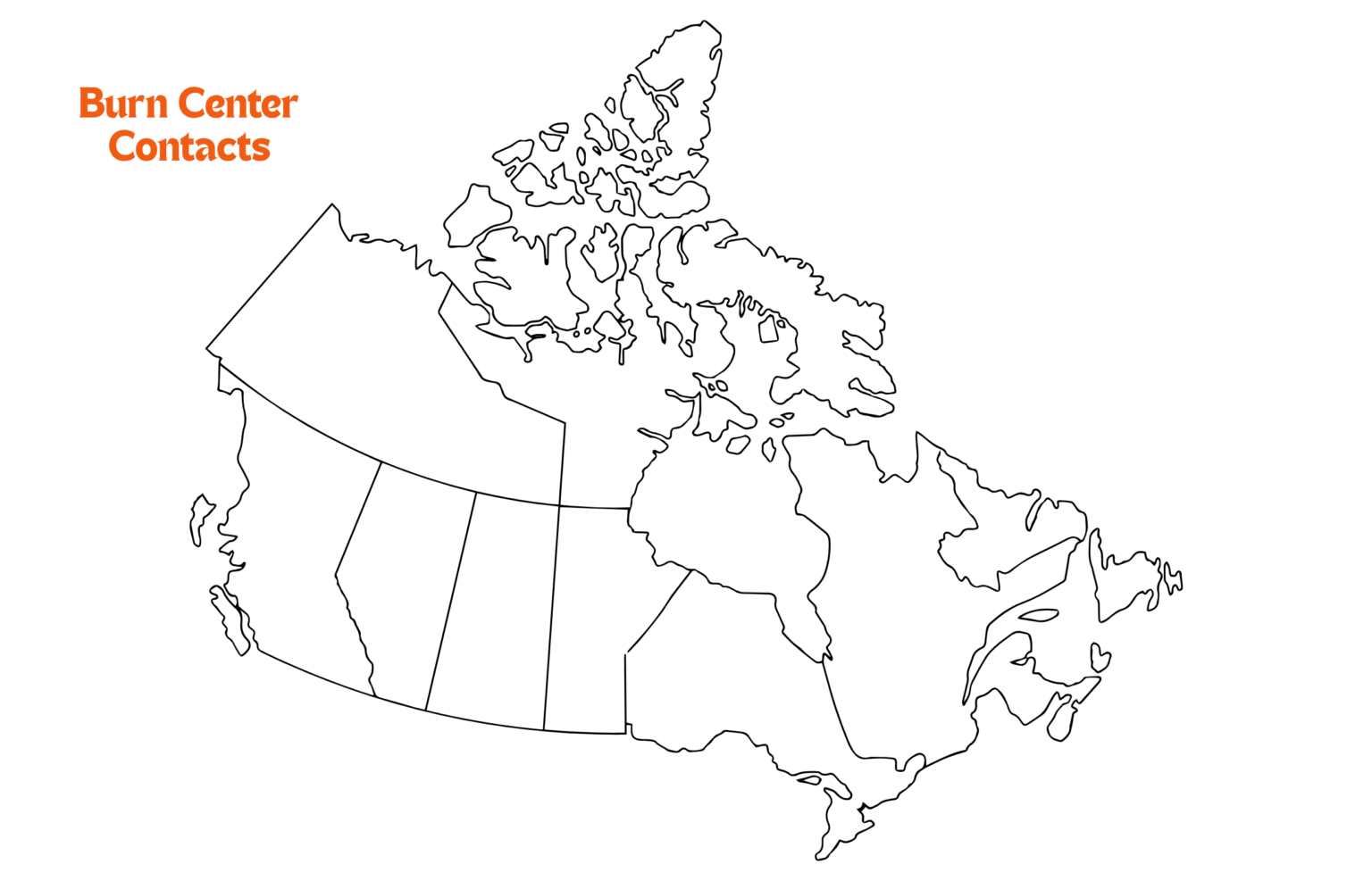 Burn Center Contacts – Canadian Burn Association